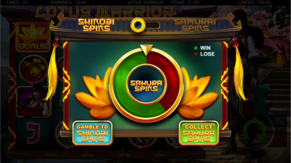 Lotus Warrior - Yggdrasil Gaming